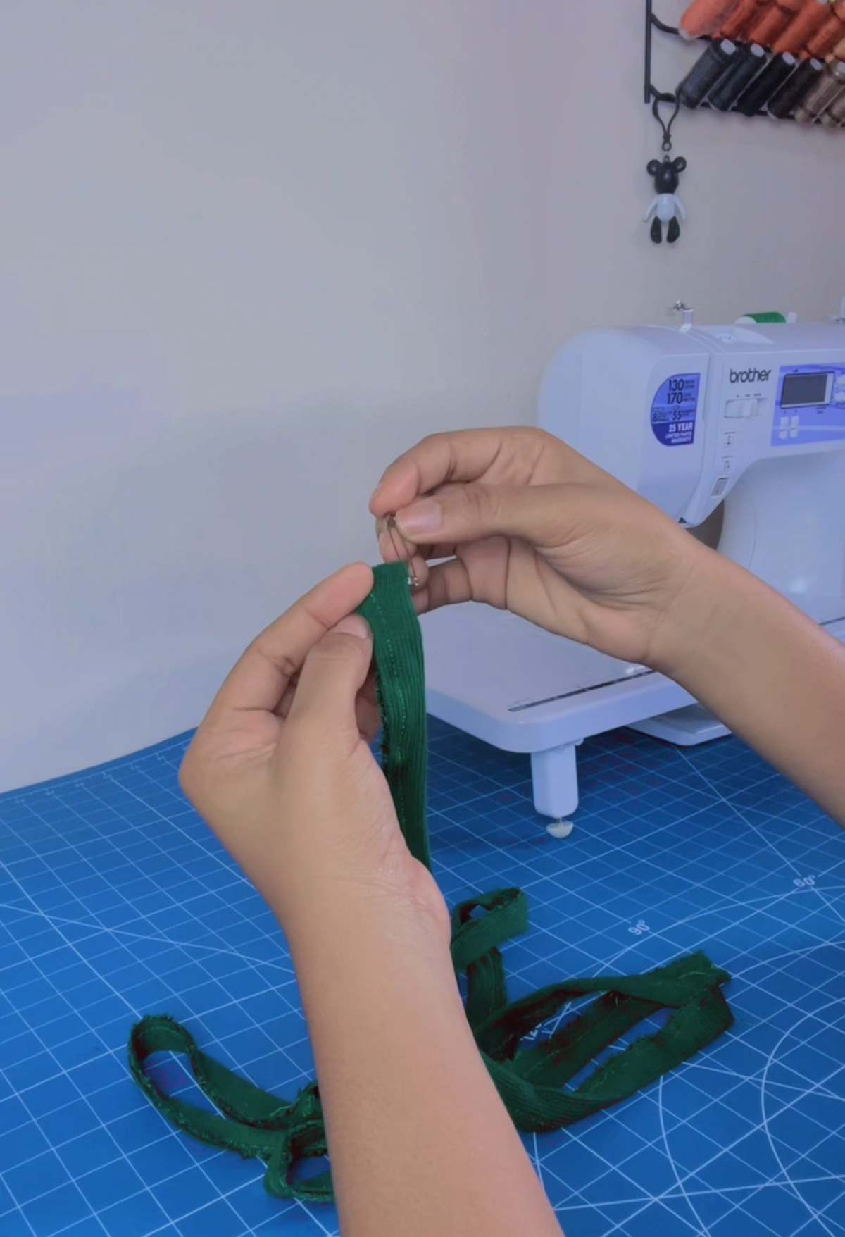 DIY Fabric Strap Turning: Easy ‘Safety Pin’ Method – Defashion Code