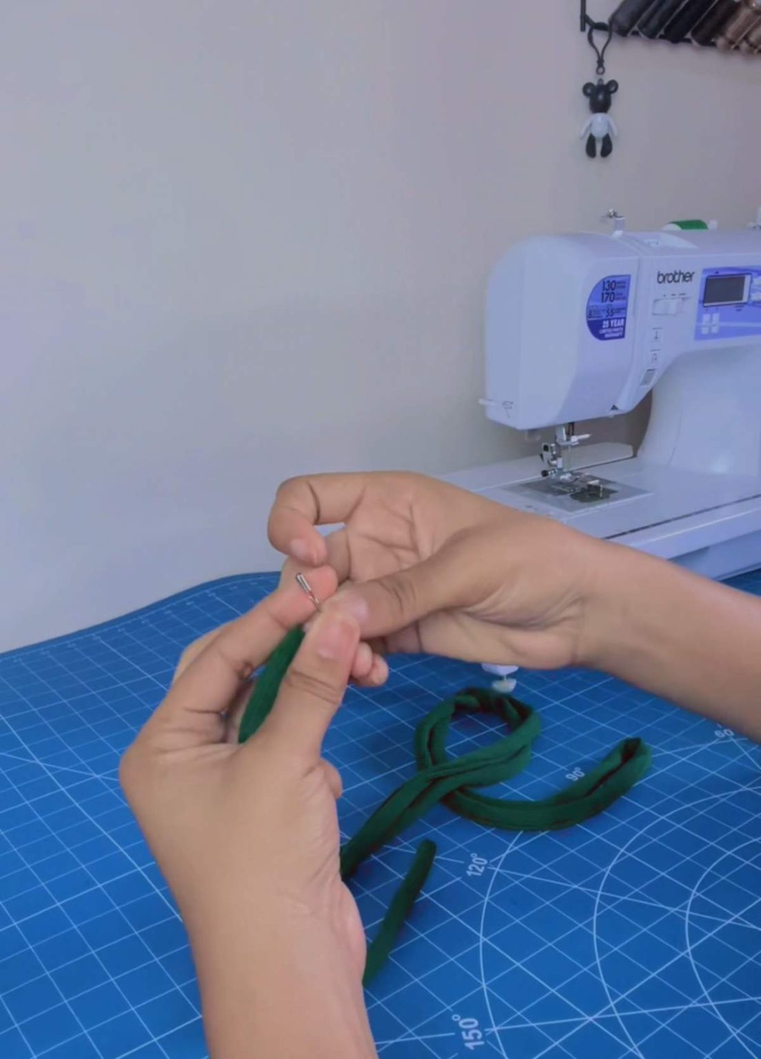 DIY Fabric Strap Turning: Easy ‘Safety Pin’ Method – Defashion Code
