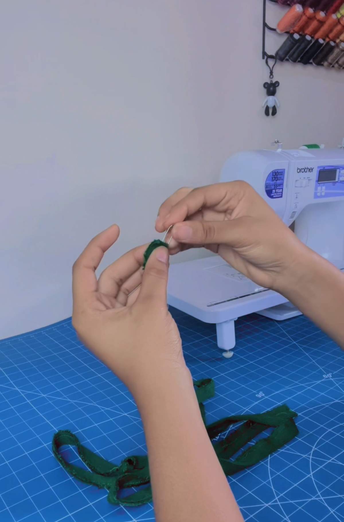 DIY Fabric Strap Turning: Easy ‘Safety Pin’ Method – Defashion Code